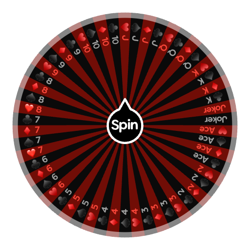 Deck of cards - sorted | Spin The Wheel - Random Picker