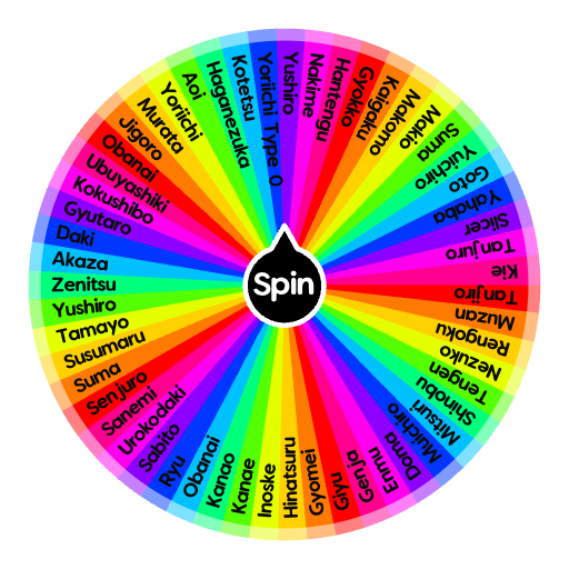 Demon Slayer? | Spin the Wheel - Random Picker