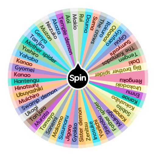 ♥︎ Demon Slayer!! ♥︎ | Spin the Wheel - Random Picker