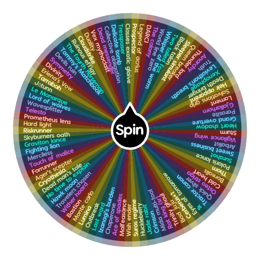Destiny 2 wheel of misfortune | Spin the Wheel - Random Picker