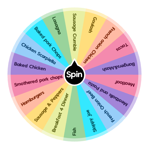 Dinner tonight | Spin The Wheel - Random Picker
