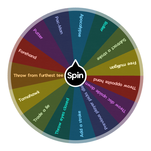Disc Golf Game | Spin the Wheel - Random Picker