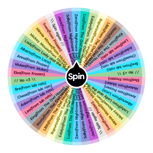 Disney Characters Spin The Wheel App disney-characters-spin-the-wheel-app