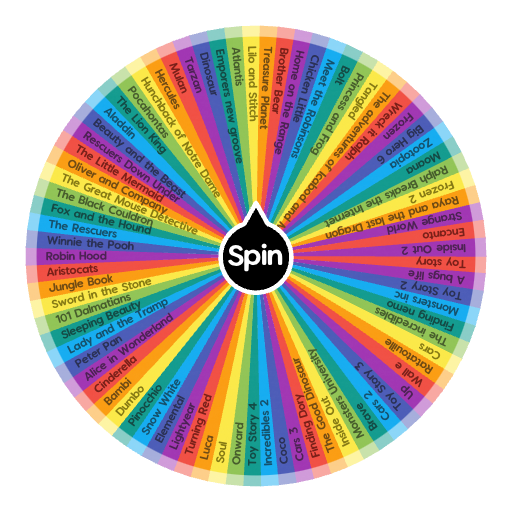 Disney Movie Generator | Spin the Wheel - Random Picker
