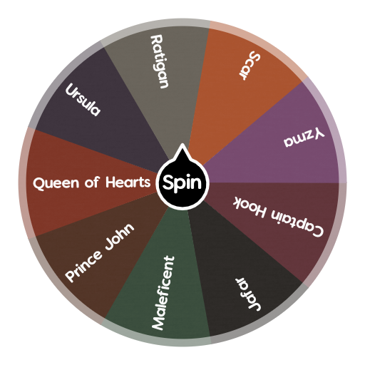 Disney Villainous - Base game & Evil Comes Prepared | Spin the Wheel ...