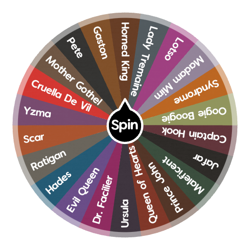 Disney Villainous - Base game & all expansions | Spin the Wheel ...