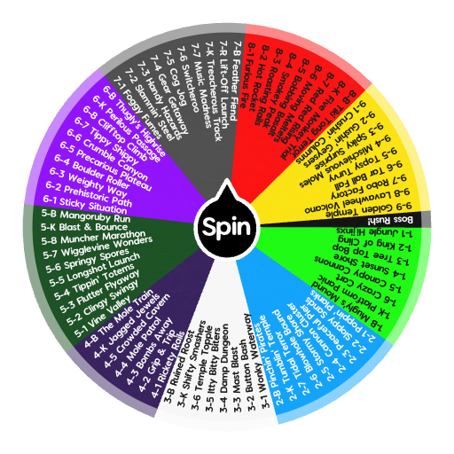 Donkey Kong Country Returns Levels | Spin The Wheel - Random Picker