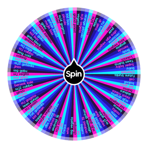 Dragon ball characters | Spin the Wheel - Random Picker