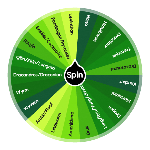 Dragon Types 🐉🐲 | Spin the Wheel - Random Picker
