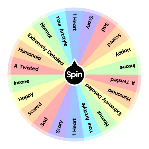 Draw your dandy's world toon as.. | Spin The Wheel - Random Picker