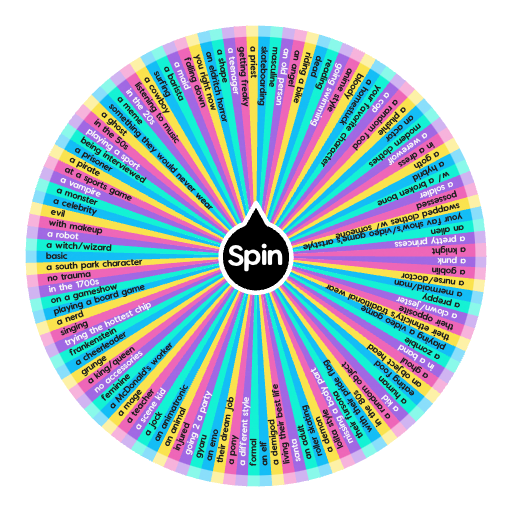 Draw Your OC as... | Spin the Wheel - Random Picker
