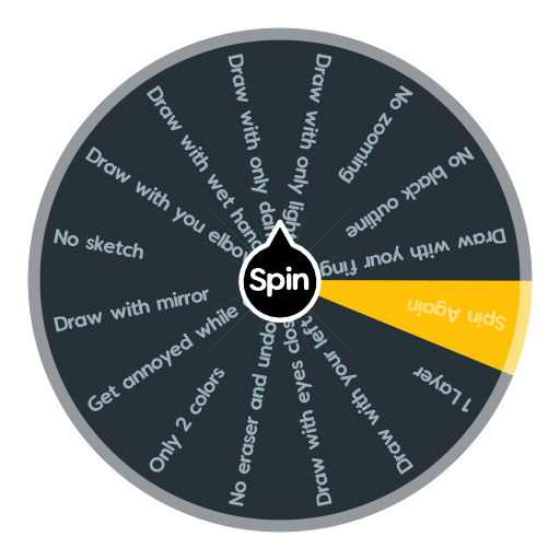 Drawing challenges | Spin the Wheel - Random Picker