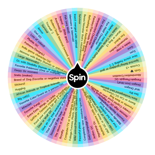 Drawing Prompts | Spin the Wheel - Random Picker