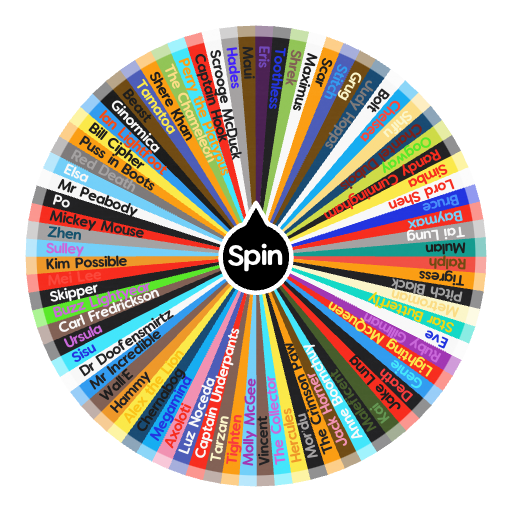 Dreamworks + Disney | Spin the Wheel - Random Picker