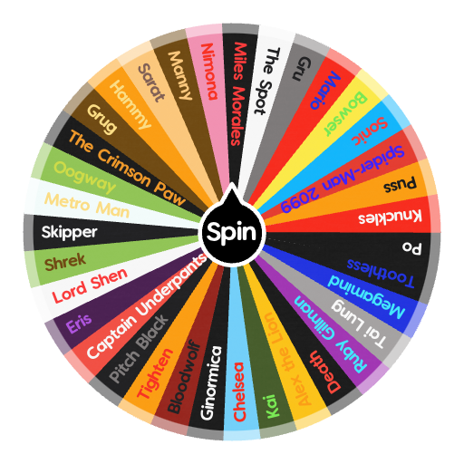Dreamworks + Extras | Spin the Wheel - Random Picker