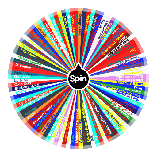Drinks | Spin the Wheel - Random Picker