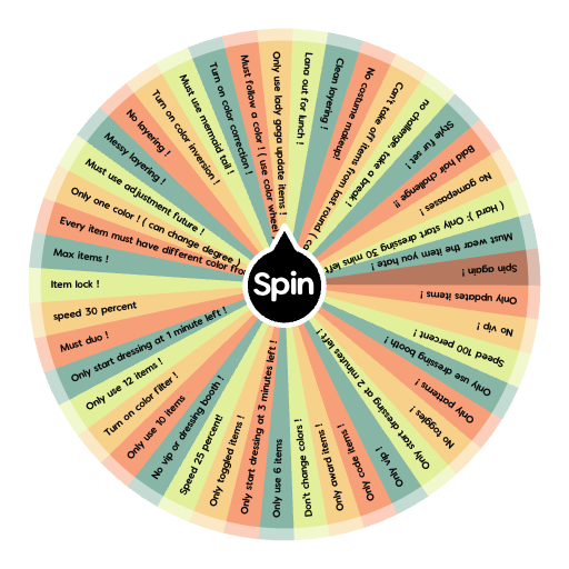Dti challenges ! ( contains gamepasses ) | Spin The Wheel - Random Picker