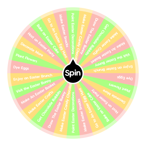 Easter Activities | Spin the Wheel - Random Picker
