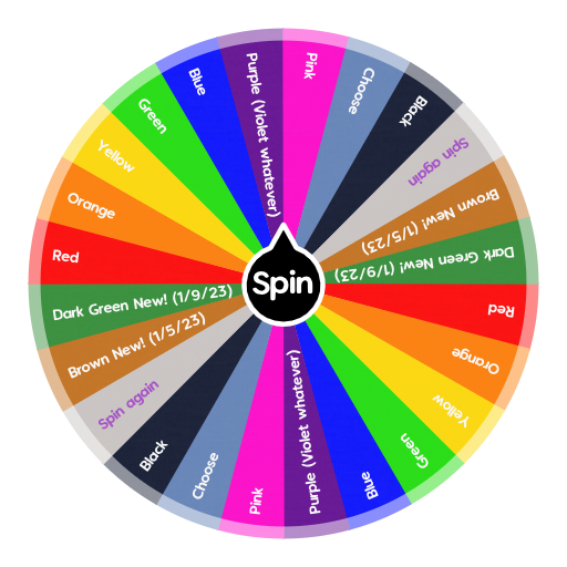 Eat the color: | Spin the Wheel - Random Picker