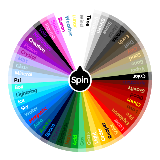 Elements | Spin the Wheel - Random Picker