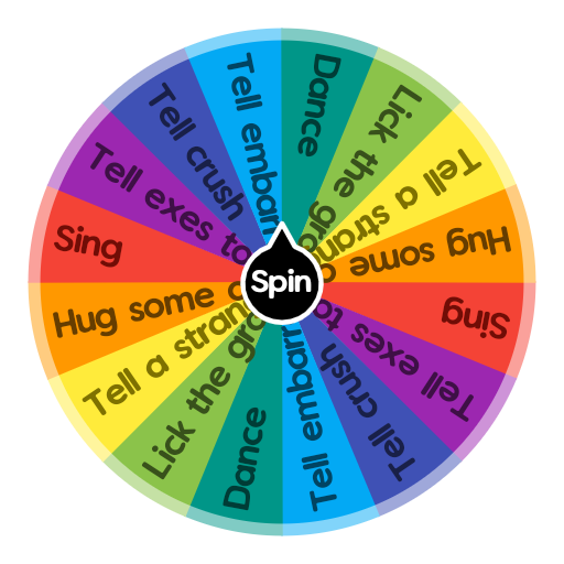 Embarrassing dare extreme | Spin the Wheel - Random Picker