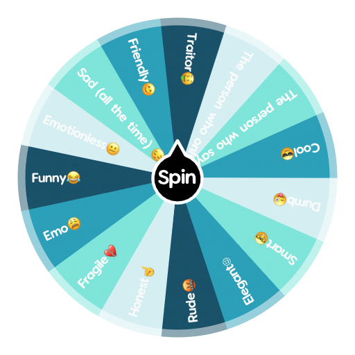 Emotions | Spin the Wheel - Random Picker