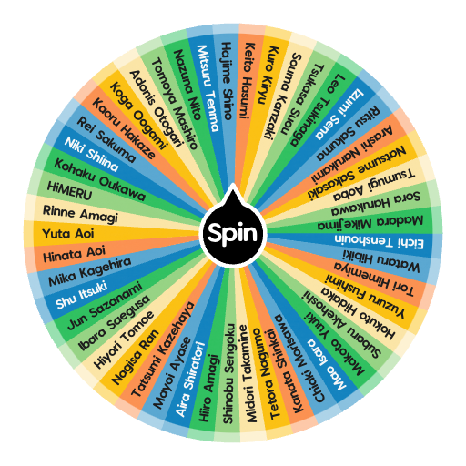 Ensemble Stars Idols Wheel | Spin the Wheel - Random Picker