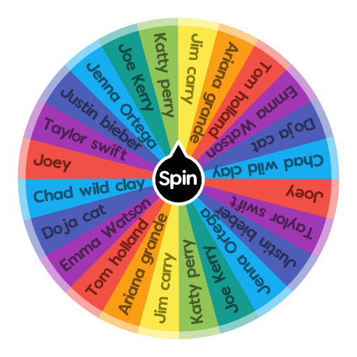 Escape the night celebrity | Spin the Wheel - Random Picker