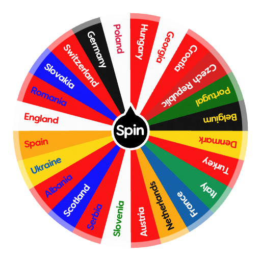 Euro 2024 Random Team | Spin the Wheel - Random Picker