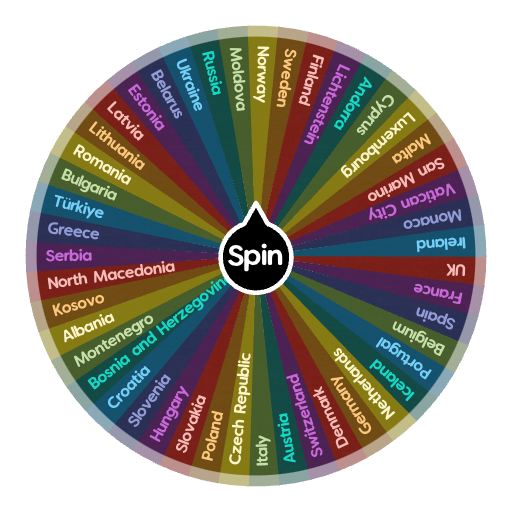 Europe | Spin the Wheel - Random Picker