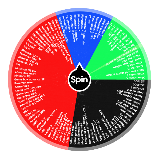 Every console ever | Spin the Wheel - Random Picker