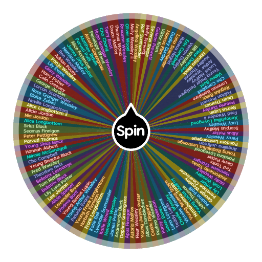 Every Harry Potter character | Spin the Wheel - Random Picker