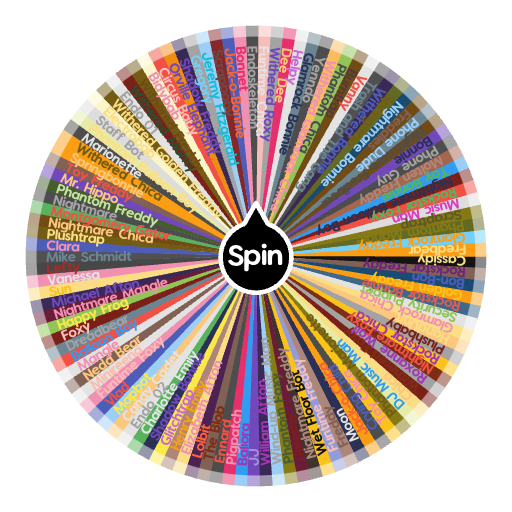 Every In-Game FNaF Character | Spin the Wheel - Random Picker