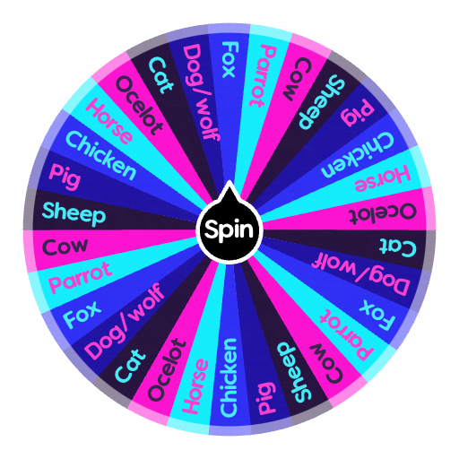 Every minecraft pet | Spin the Wheel - Random Picker