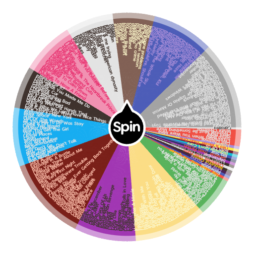 Every Taylor Swift Song (As of May 2024) 💁🏼‍♀️🎤🎶 | Spin the Wheel ...