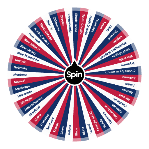 Every US State | Spin the Wheel - Random Picker