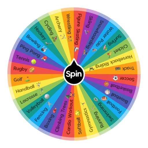 Exercise/Activity/Sport | Spin the Wheel - Random Picker