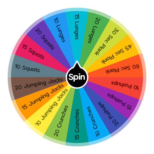 Exercises | Spin the Wheel - Random Picker