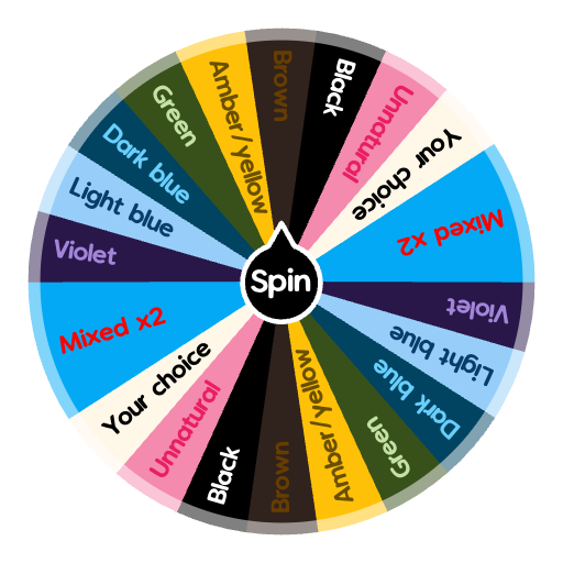 Eye color | Spin the Wheel - Random Picker