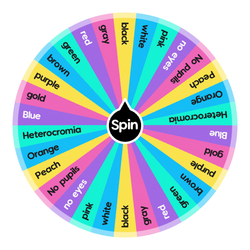 Eye Color Spin The Wheel Random Picker Eye Color Spin The Wheel Random Picker