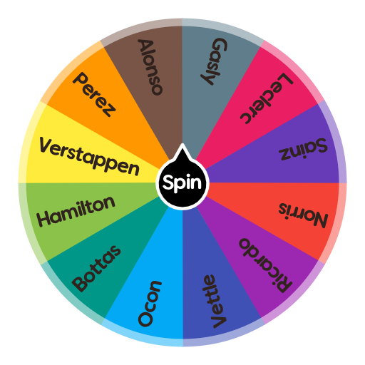 F1 | Spin The Wheel App