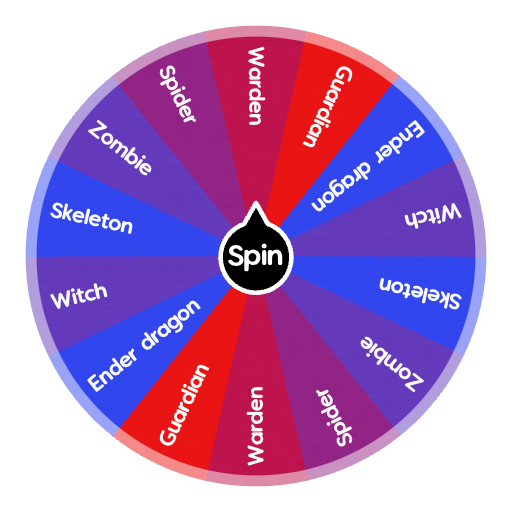 Face this minecraft mob | Spin the Wheel - Random Picker