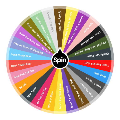 Fall Guys Challenges | Spin the Wheel - Random Picker