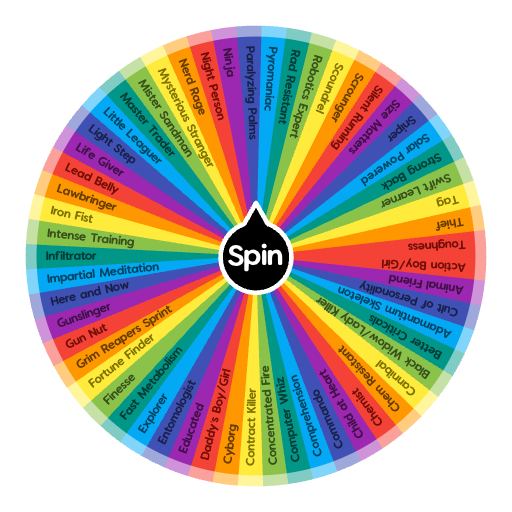 Fallout: Perks | Spin the Wheel - Random Picker