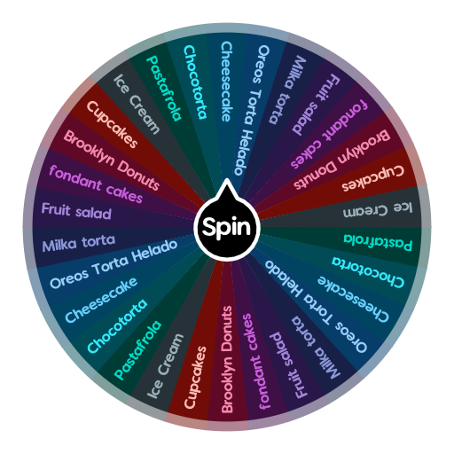 Family Favorite Desserts | Spin the Wheel - Random Picker