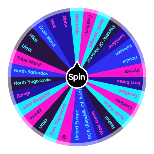 Fanmade Country names | Spin the Wheel - Random Picker