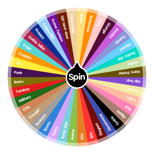 Wheel Of Fashion Spinner