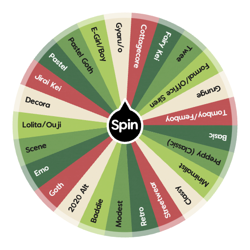 Fashion (Small Amount) OC | Spin the Wheel - Random Picker