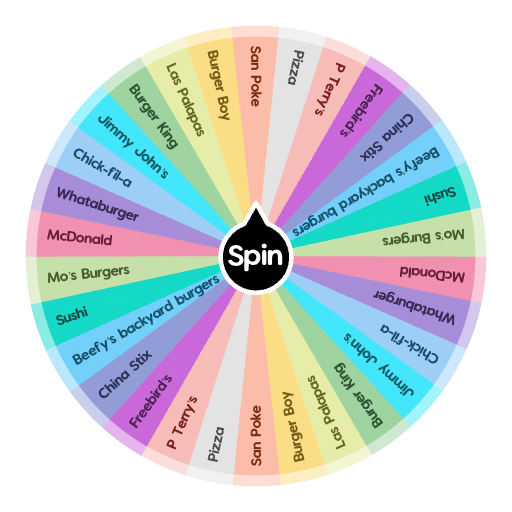 Fast Food | Spin the Wheel - Random Picker