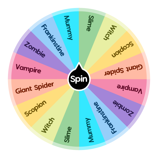 Fav Monster Wheel | Spin the Wheel - Random Picker